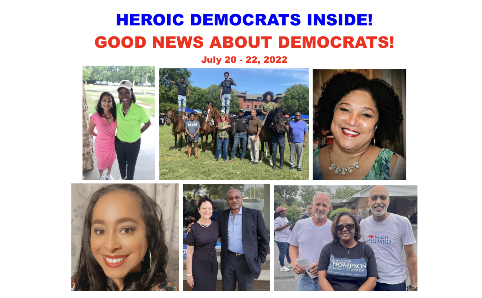 Good News About Democrats – July 2022 | North Carolina Democratic Party