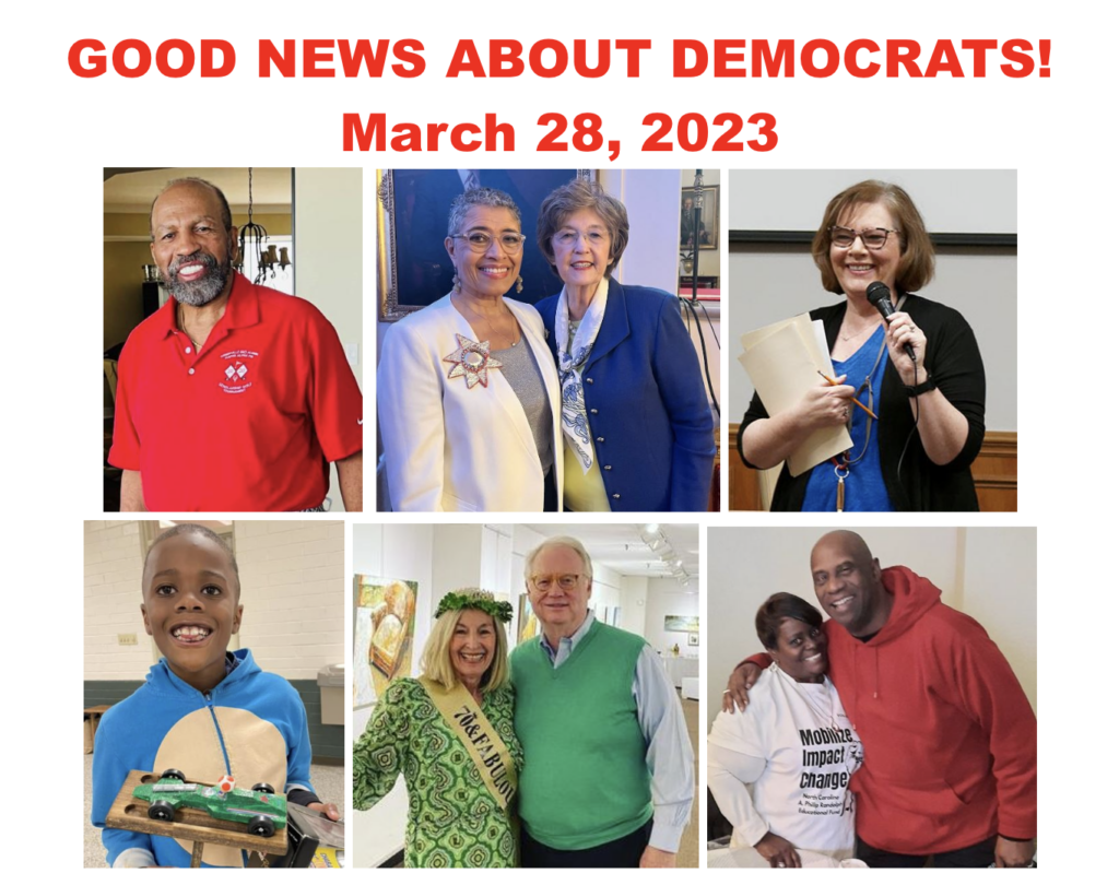 Good News About Democrats – March 28, 2023 | North Carolina Democratic ...