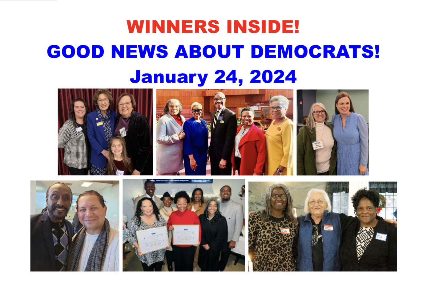 Good News About Democrats – January 24, 2024 | North Carolina ...