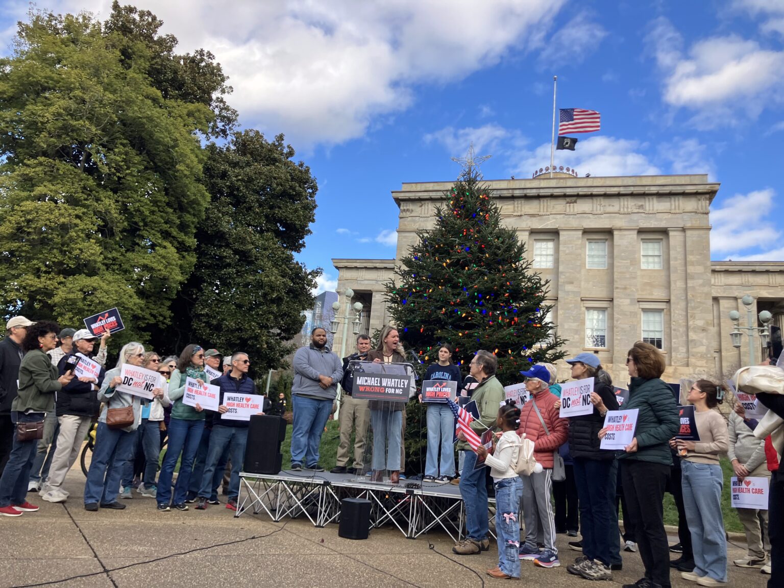 VIDEO/PHOTOS: Ahead Of Trump Visit, Anderson Clayton Rallies North Carolinians As Trump ...