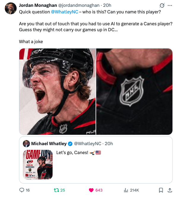 DC Insider Michael Whatley Is A Fake Hurricanes Fan; Invents ...